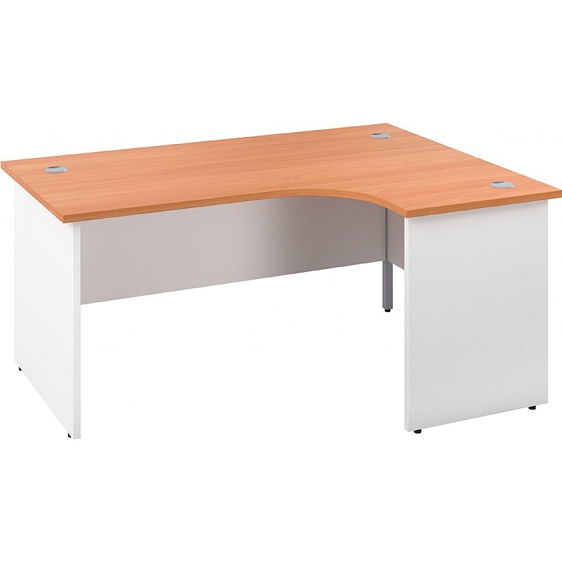 Panel Plus Ergonomic Radial Office Desks from our Ergonomic Office ...
