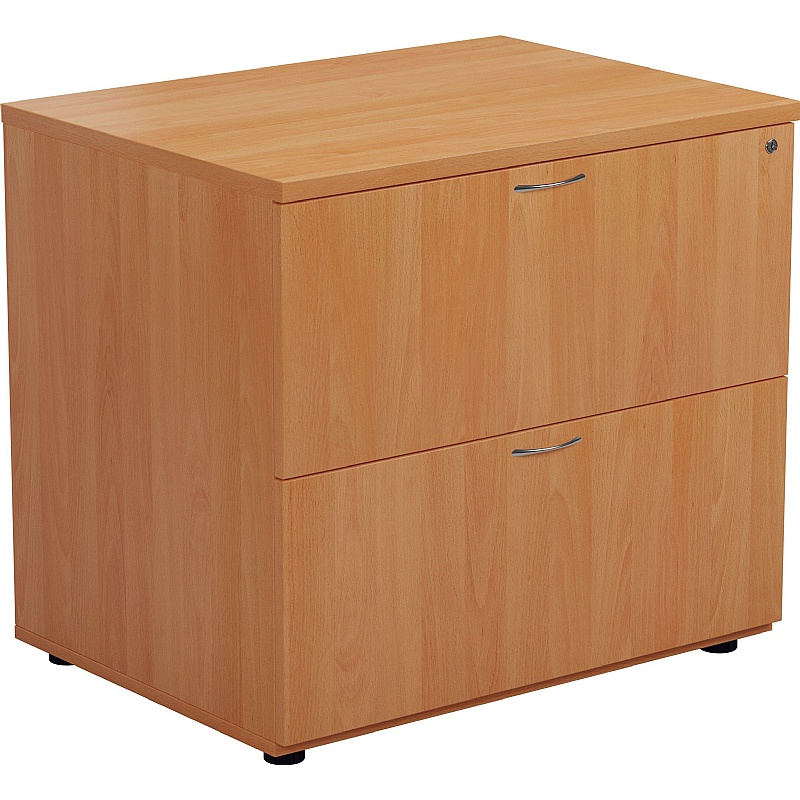 Office Essentials 2 Drawer Heavy Duty Wooden Side Filers from our ...