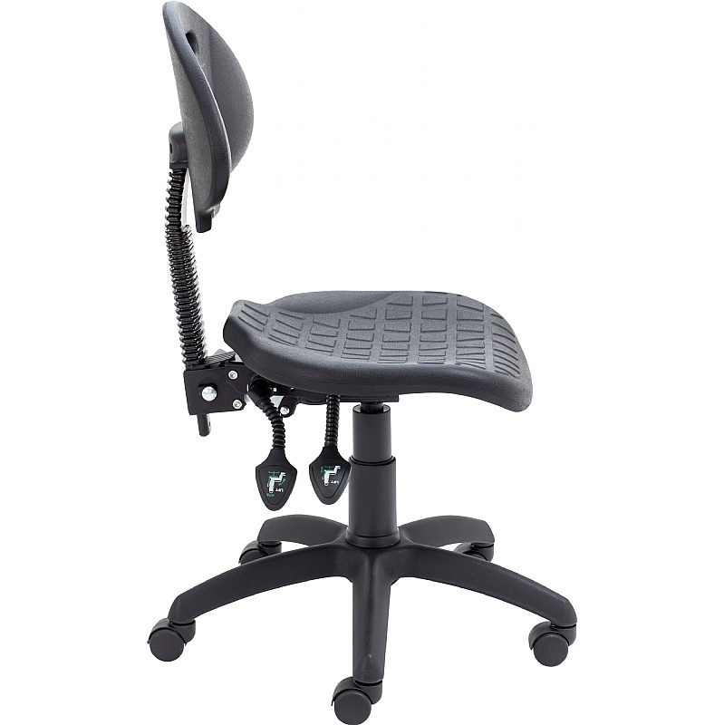Factory II PU Wipe Clean Work Chair from our Operator Chairs range.