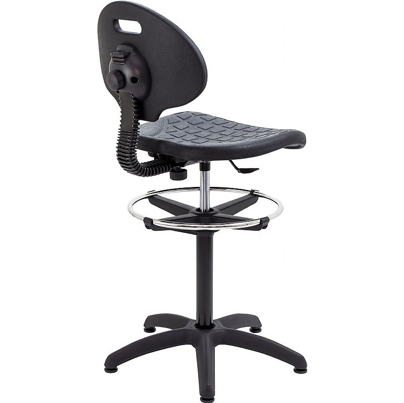 Factory High PU Wipe Clean Draughtsman Chair from our Draughtsman ...