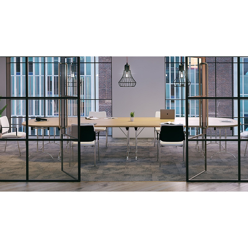 Union Semi-Circular Folding Meeting Tables from our Meeting Room Tables ...