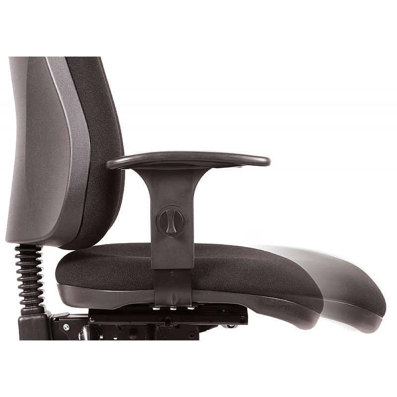 Ergo Comfort 24 Hour Fabric Operator Chairs from our Operator Chairs range.