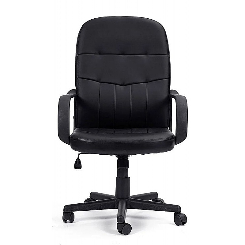 Orion High Back Bonded Leather Manager Chair from our Leather Office ...