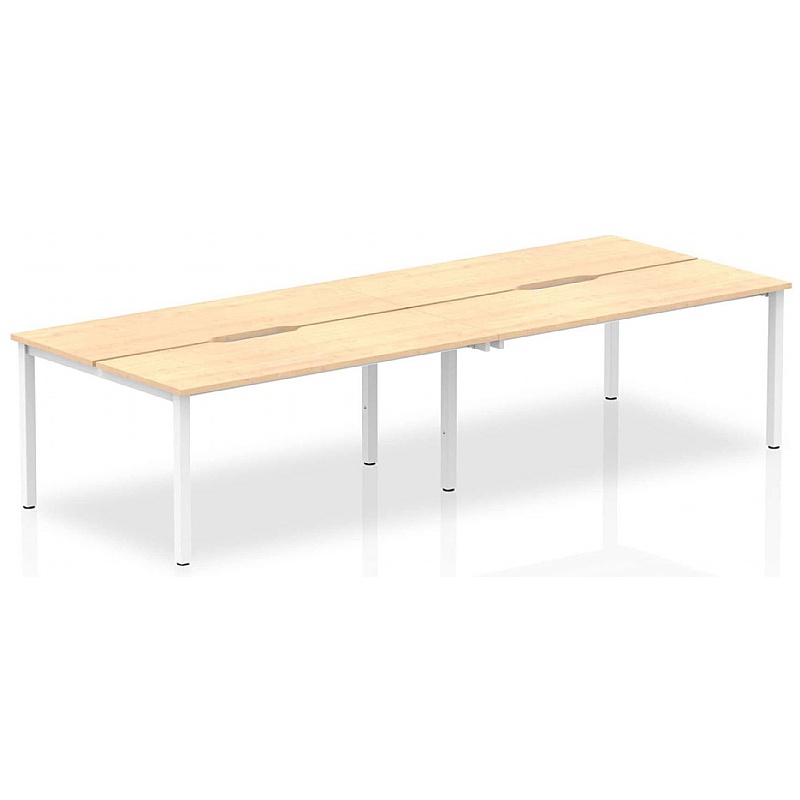 Evolve Plus Back to Back Bench Office Desking from our Bench Desks range.