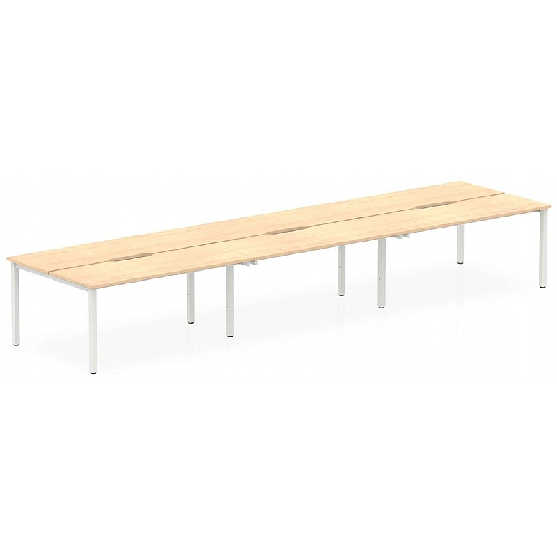 Evolve Plus Back to Back Bench Office Desking from our Bench Desks range.