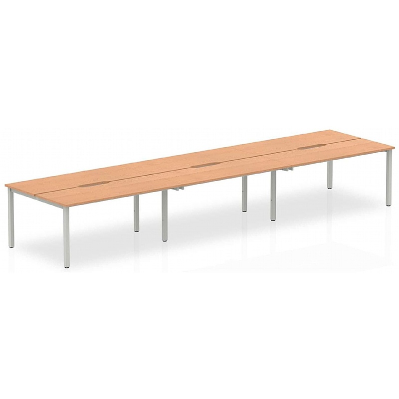 Evolve Plus Back to Back Bench Office Desking from our Bench Desks range.