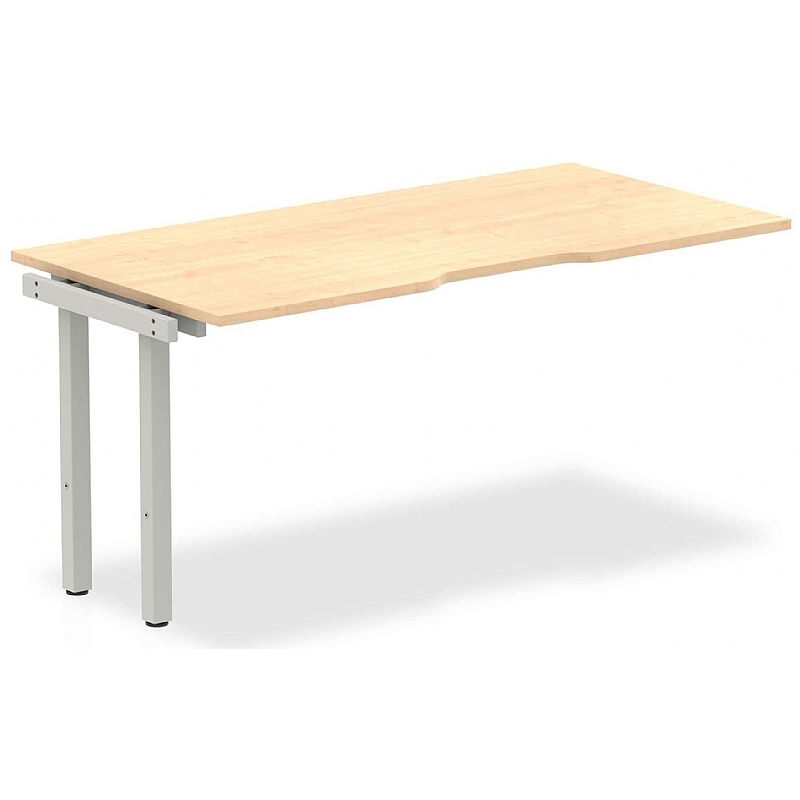 Evolve Plus Single Row Bench Office Desk Extension Kit from our Office ...