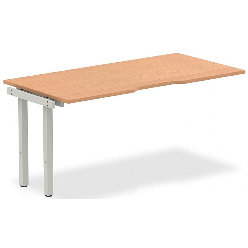 Evolve Plus Single Row Bench Office Desk Extension Kit from our Office ...