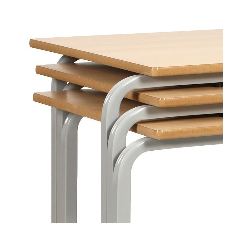 Academy Crush Bent Rectangular School Tables from our Classroom Tables / Desks range.