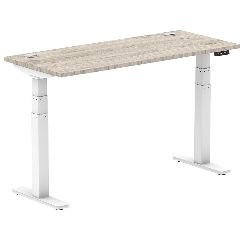 Air Shallow Electric Height Adjustable Office Desks from our Sit-Stand ...