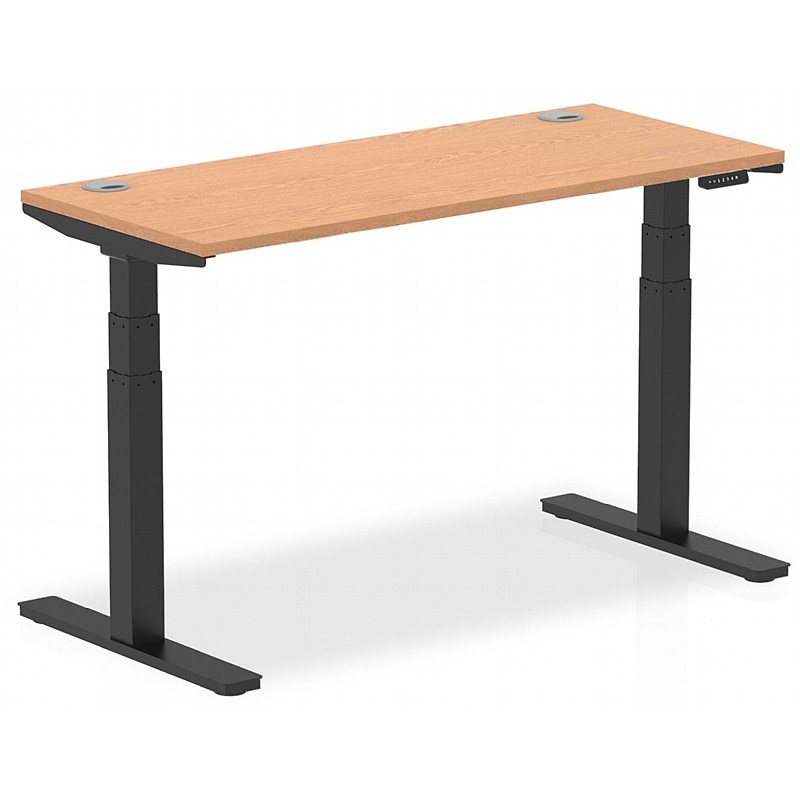 Air Shallow Electric Height Adjustable Office Desks from our Sit-Stand ...