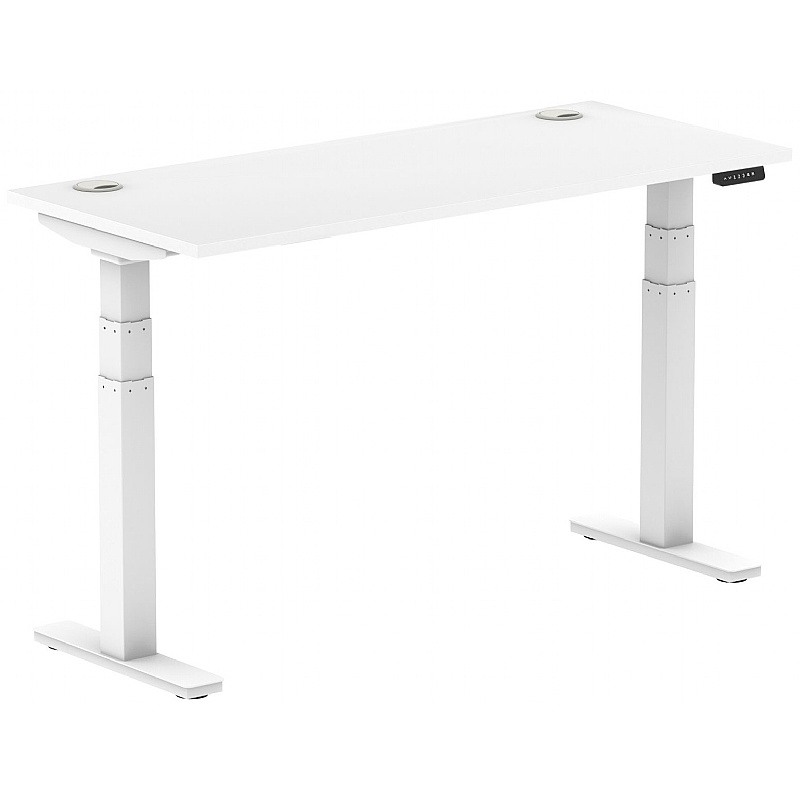 Air Shallow Electric Height Adjustable Office Desks from our Sit-Stand ...