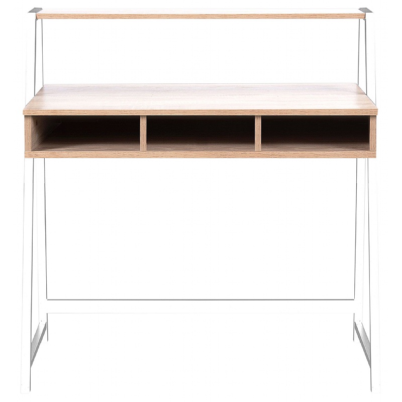 Vienna Compact Two Tier Home Office Desk from our Home Computer Desks ...