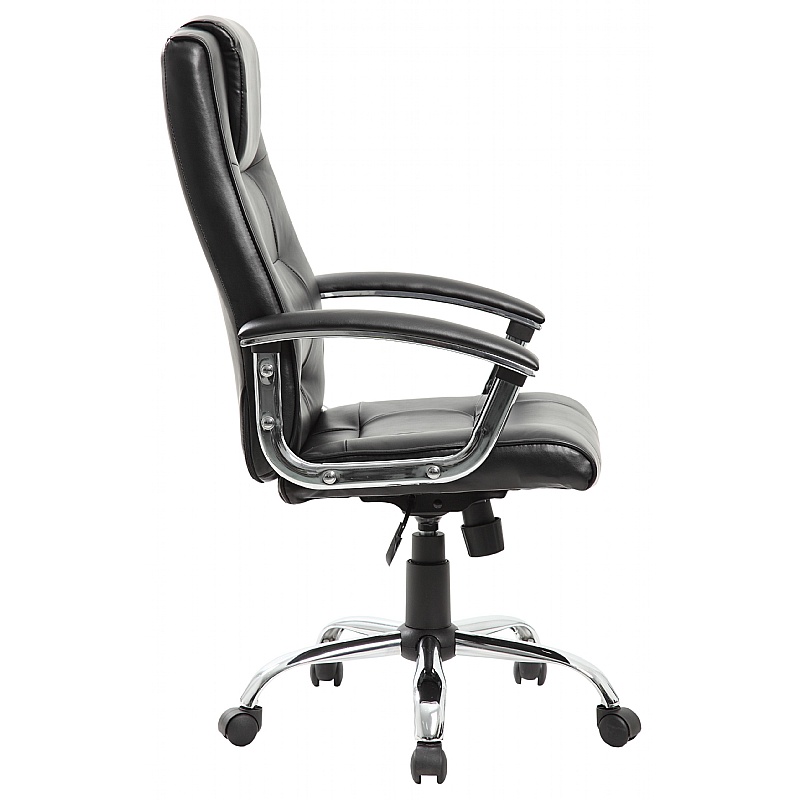 Oracle High Back Leather Faced Office Chairs from our Leather Office ...