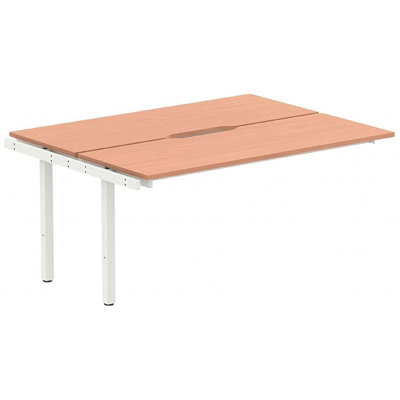 Evolve Plus Back to Back Bench Office Desk Extension Kit from our ...