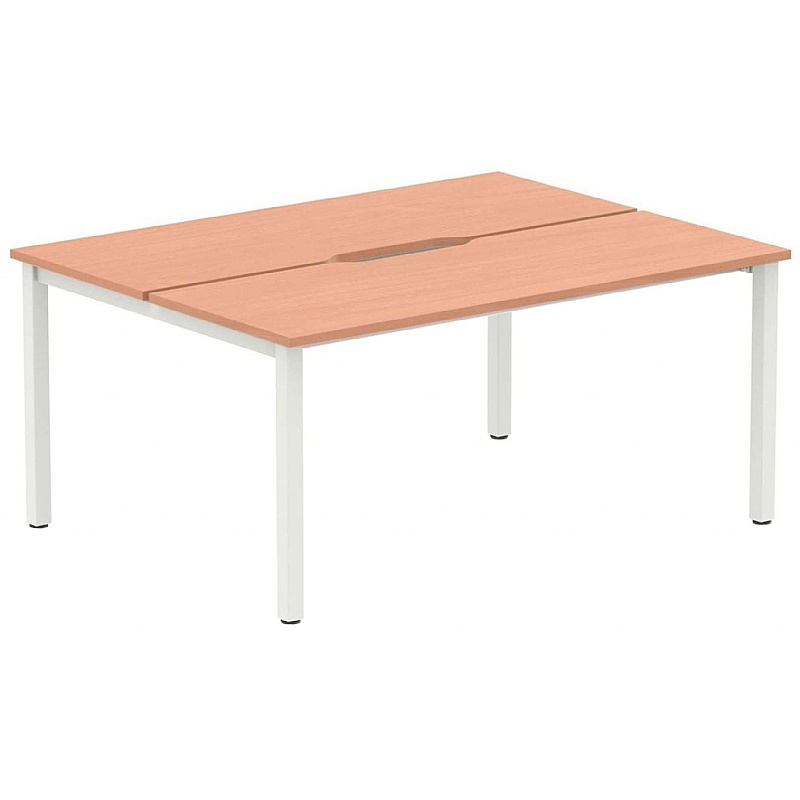 Evolve Plus Back to Back Bench Office Desking from our Bench Desks range.