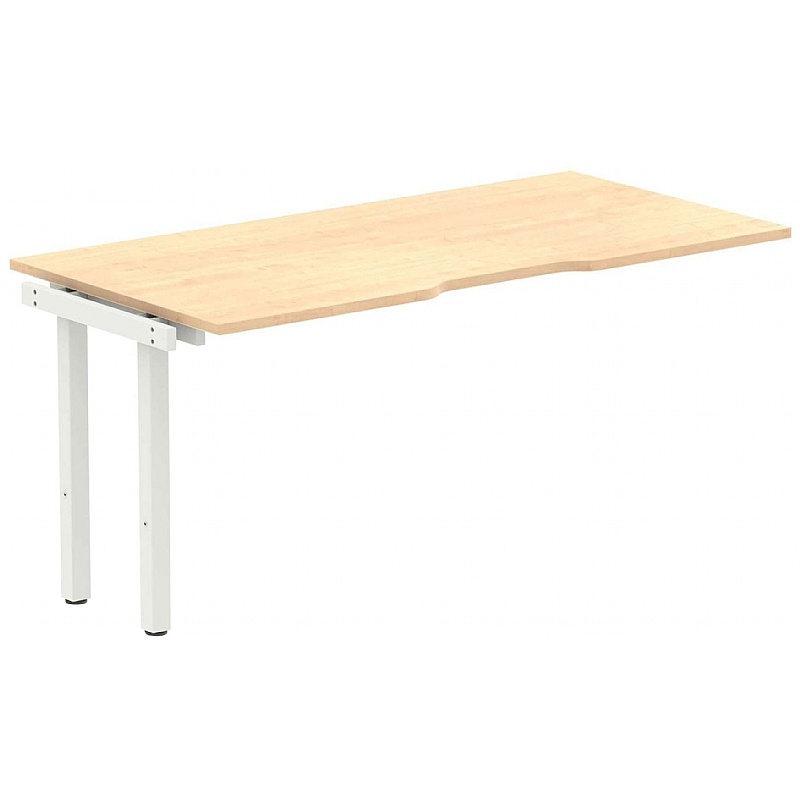 Evolve Plus Single Row Bench Office Desk Extension Kit from our Office ...