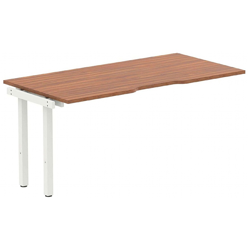 Evolve Plus Single Row Bench Office Desk Extension Kit from our Office ...