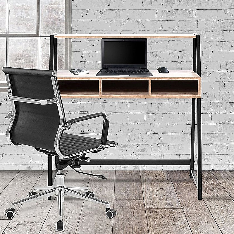 Vienna Compact Two Tier Home Office Desk from our Home Computer Desks ...