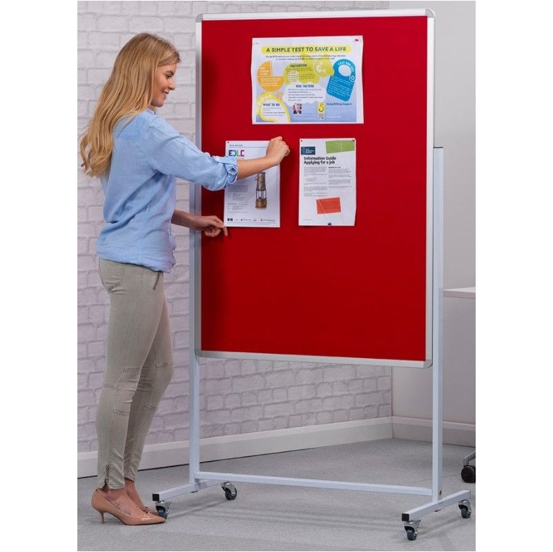 Mobile Noticeboards from our Noticeboards range.