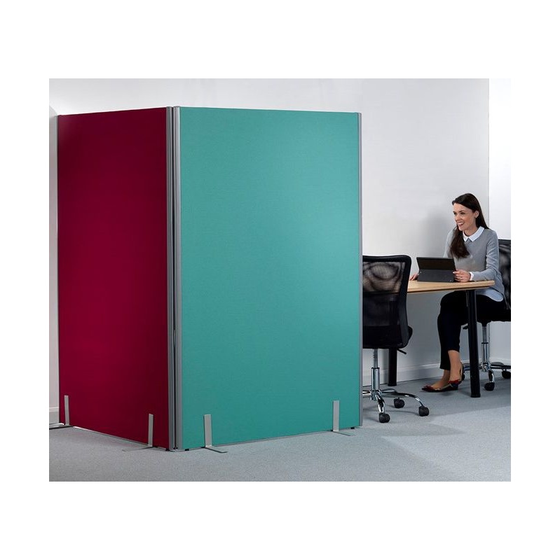 SpaceDividers Floor Standing Office Partition Screens from our Office ...