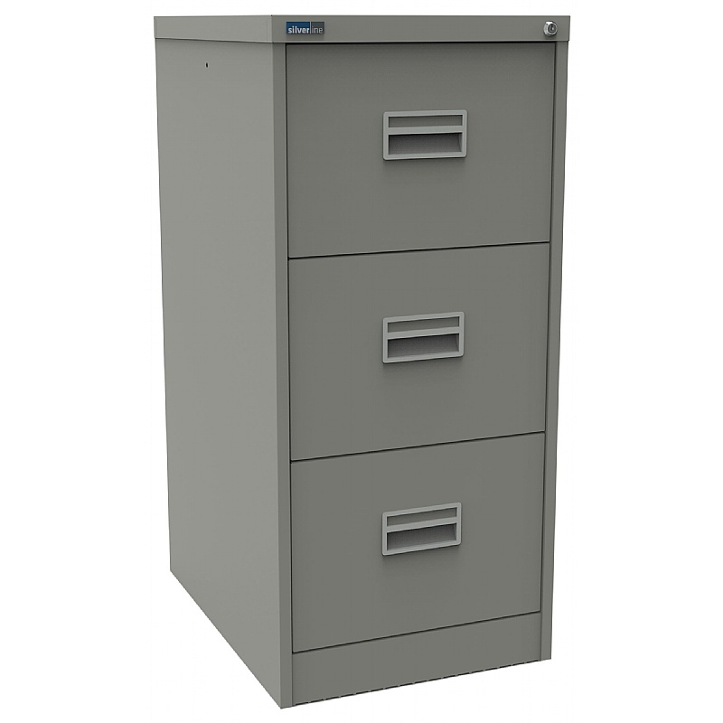 Silverline Midi Metal Filing Cabinets from our Filing Cabinets range.