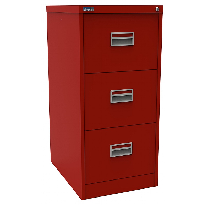 Silverline Midi Metal Filing Cabinets from our Filing Cabinets range.