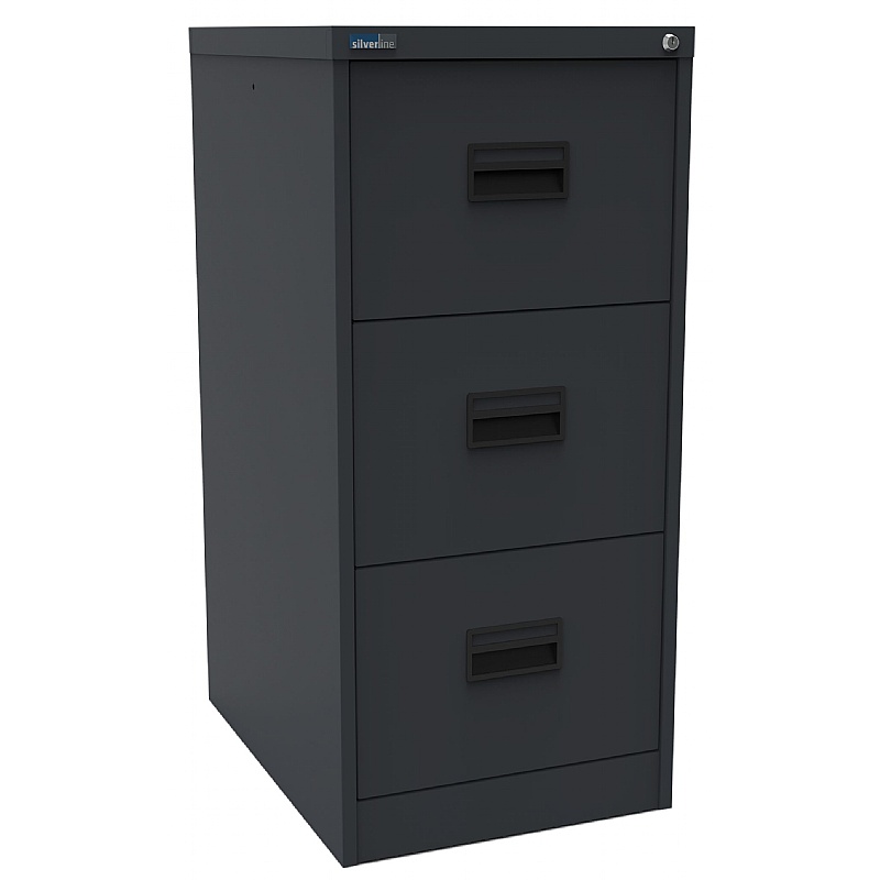 Silverline Midi Metal Filing Cabinets from our Filing Cabinets range.