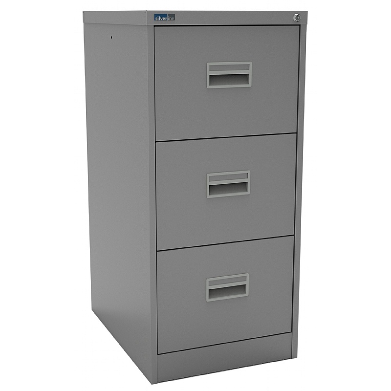 Silverline Midi Metal Filing Cabinets from our Filing Cabinets range.