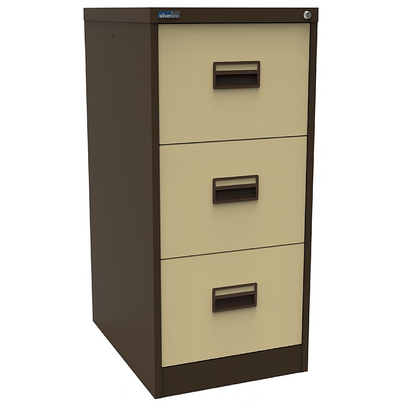 Silverline Midi Metal Filing Cabinets from our Filing Cabinets range.