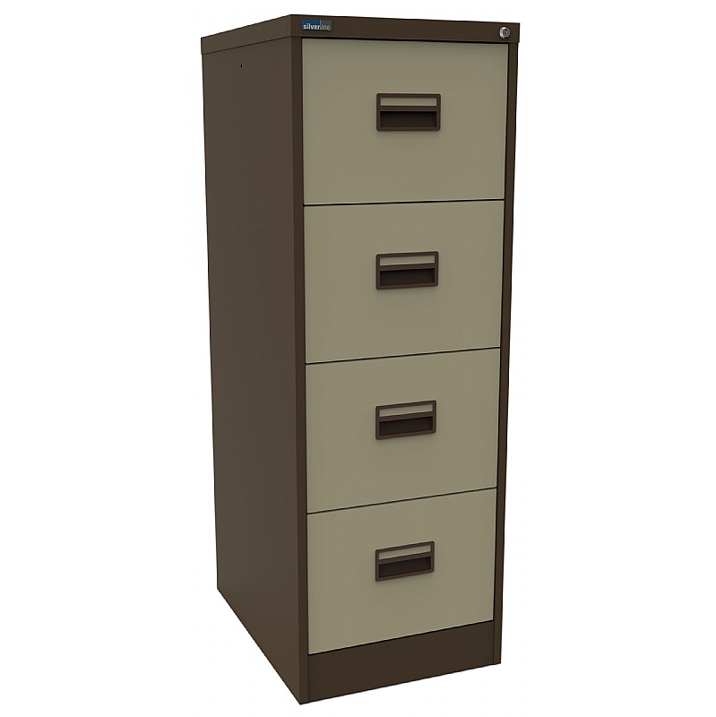 Silverline Midi Metal Filing Cabinets from our Filing Cabinets range.