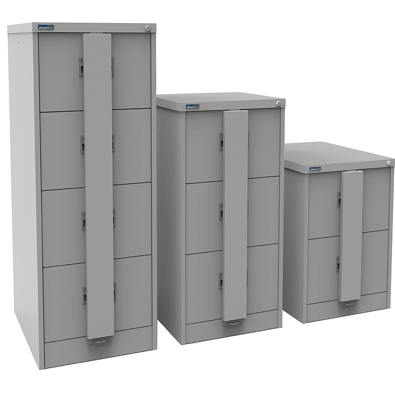 Silverline Midi Secure Metal Filing Cabinets from our Filing Cabinets ...