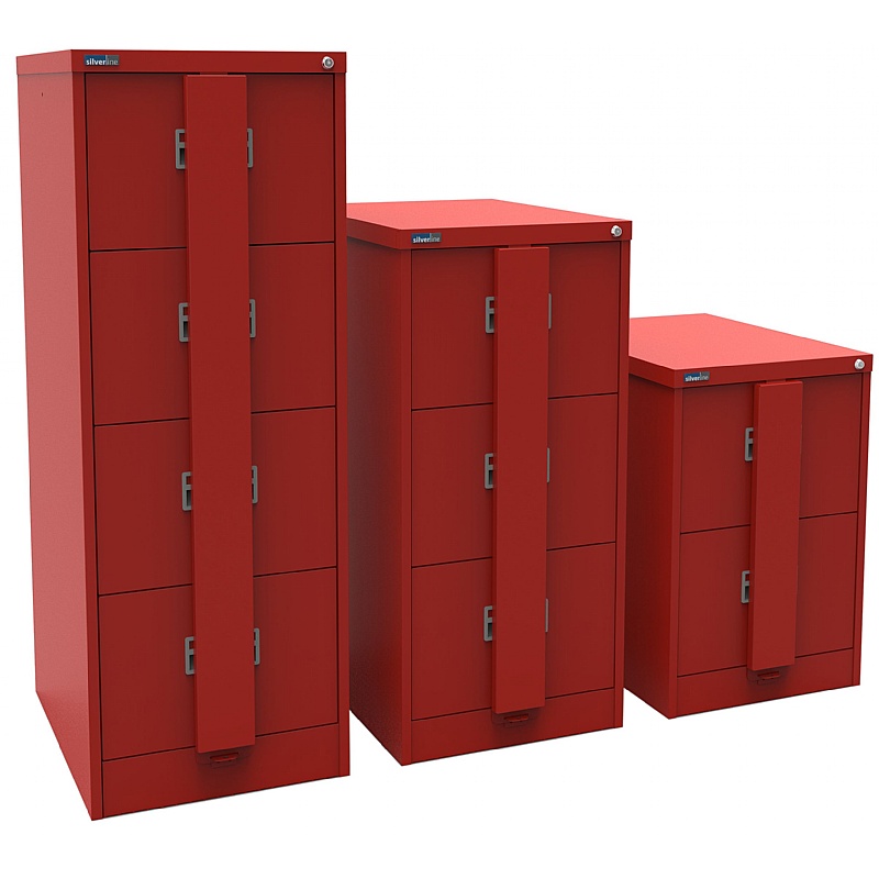 Silverline Midi Secure Metal Filing Cabinets from our Filing Cabinets ...