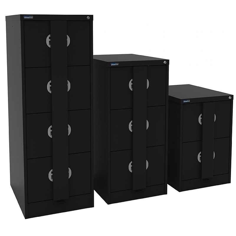 Silverline Kontrax Secure Metal Filing Cabinets from our Filing ...