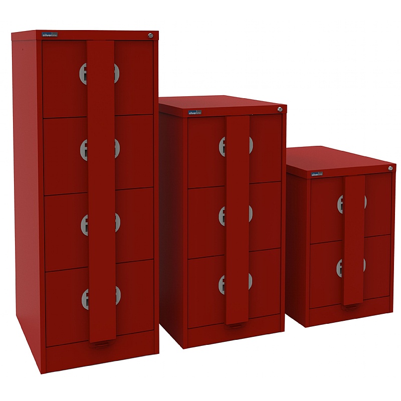 Silverline Kontrax Secure Metal Filing Cabinets from our Filing ...