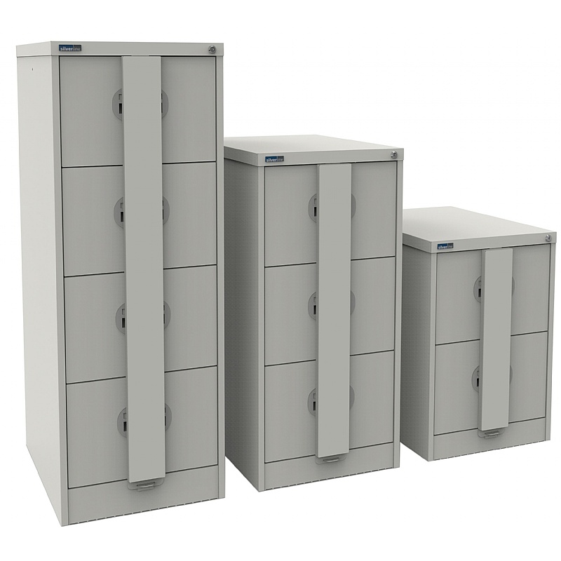 Silverline Kontrax Secure Metal Filing Cabinets from our Filing ...