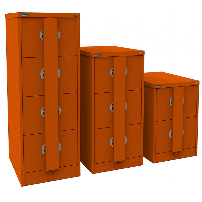 Silverline Kontrax Secure Metal Filing Cabinets from our Filing ...
