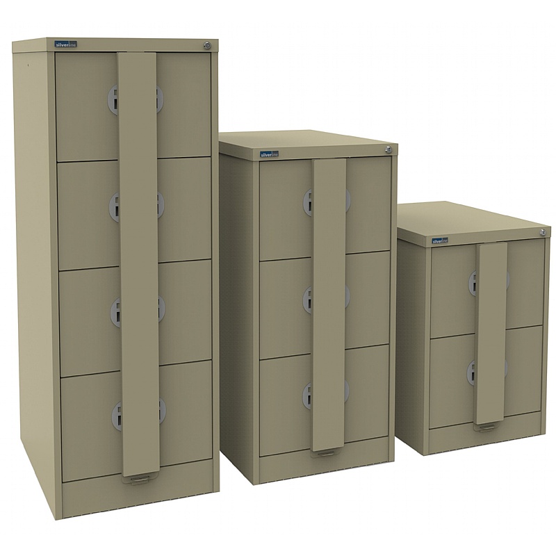 Silverline Kontrax Secure Metal Filing Cabinets from our Filing ...