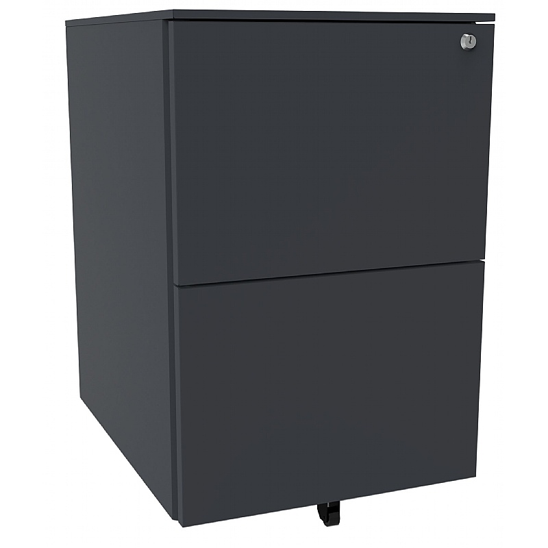 Silverline Under Desk Mobile Metal Pedestals from our Office Drawers range.