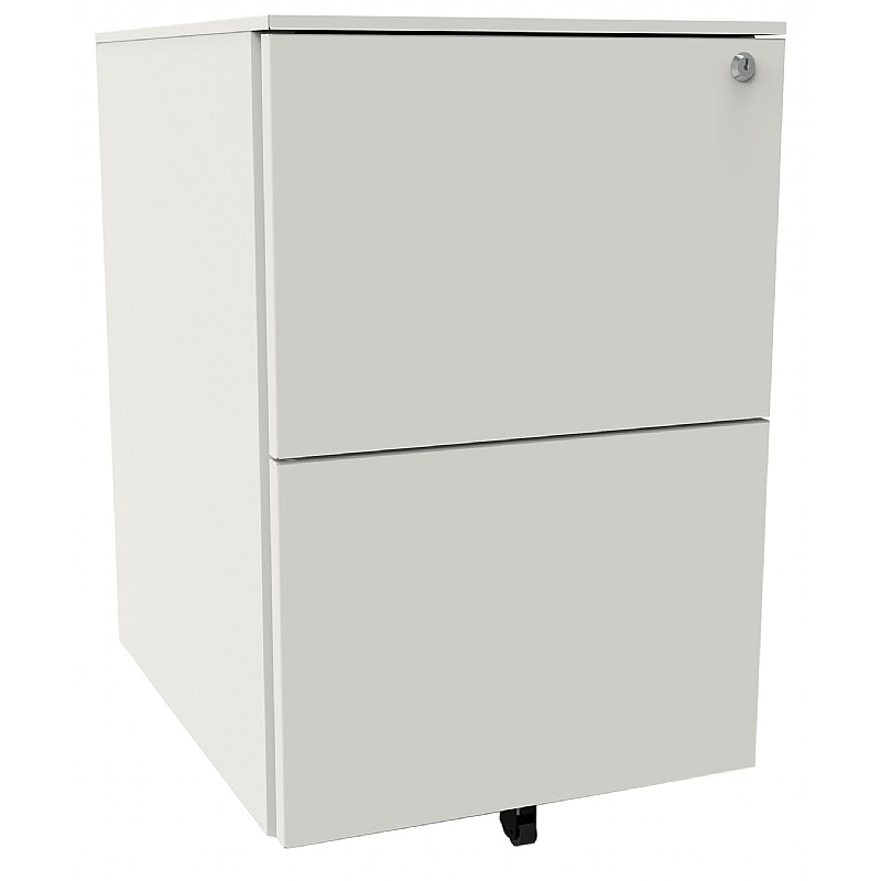 Silverline Under Desk Mobile Metal Pedestals from our Office Drawers range.