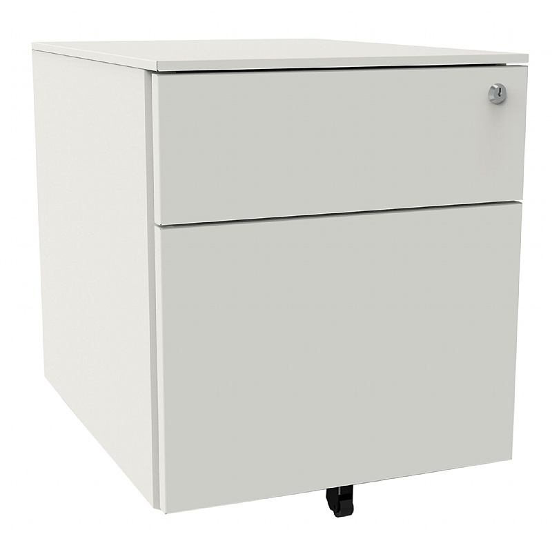 Silverline Under Desk Mobile Metal Pedestals from our Office Drawers range.
