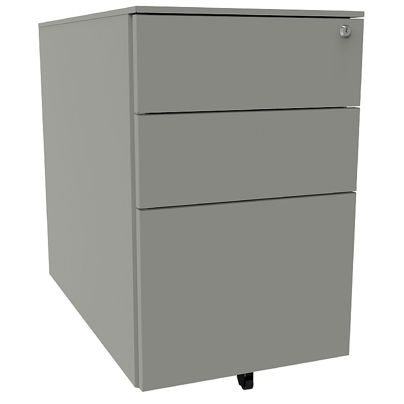 Silverline Desk High Metal Pedestals from our Office Drawers range.