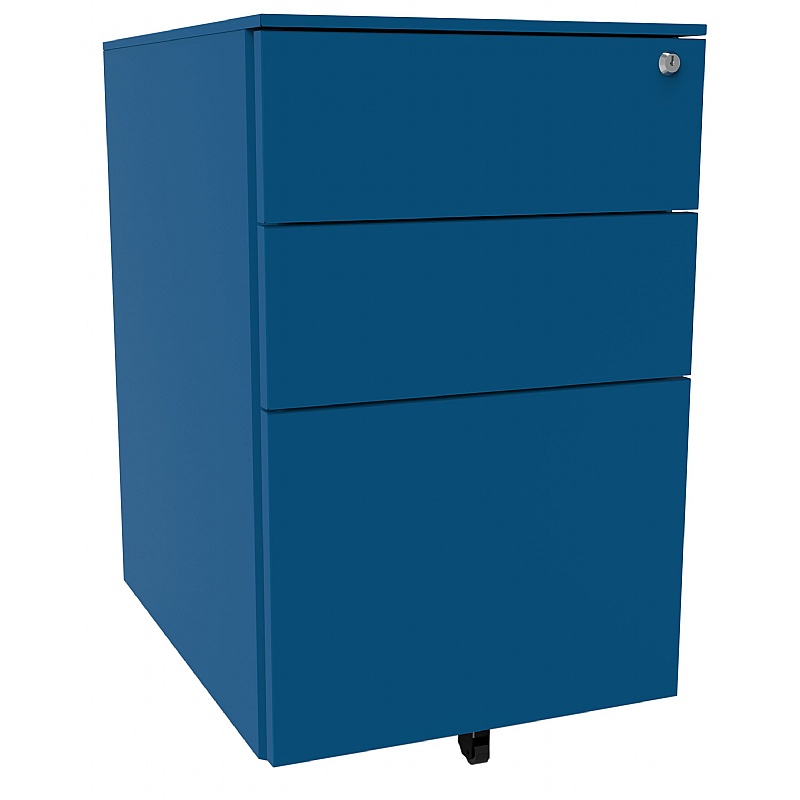 Silverline Desk High Metal Pedestals from our Office Drawers range.