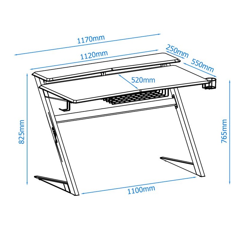 Aries Gaming Desk from our Home Computer Desks range.