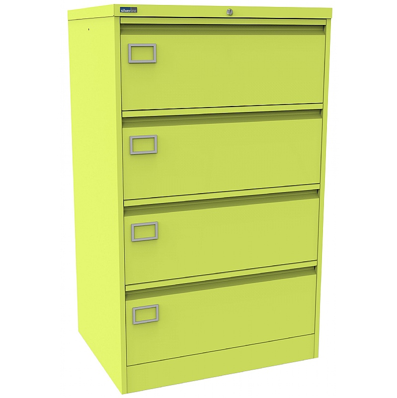 Silverline A4 Metal Side Filing Cabinets from our Filing Cabinets range.