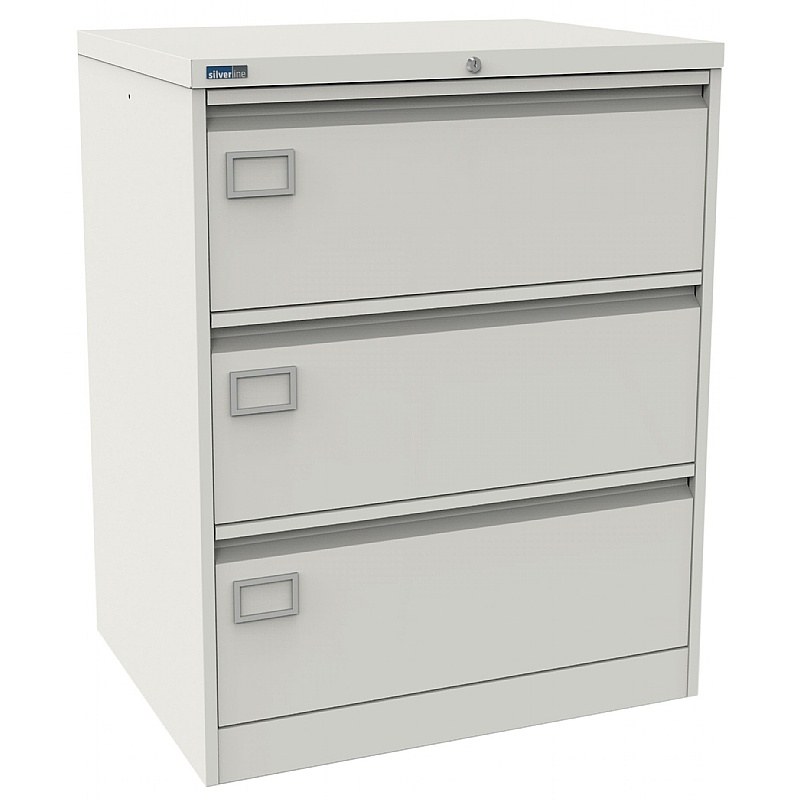 Silverline A4 Metal Side Filing Cabinets from our Filing Cabinets range.