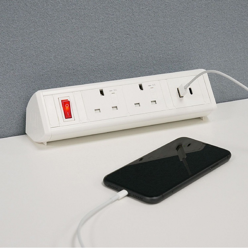 Boost Desktop Power Module 2 Power, 1 USB A, 1 USB C from our Power and ...