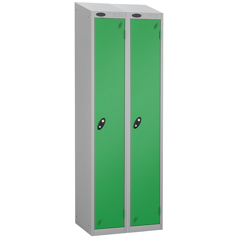 Atom Silver Antibacterial Sloping Top Probe Lockers from our Lockers range.