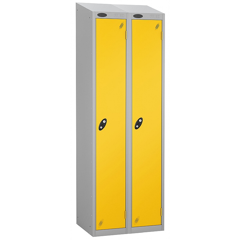 Atom Silver Antibacterial Sloping Top Probe Lockers - Hasp & Staple ...