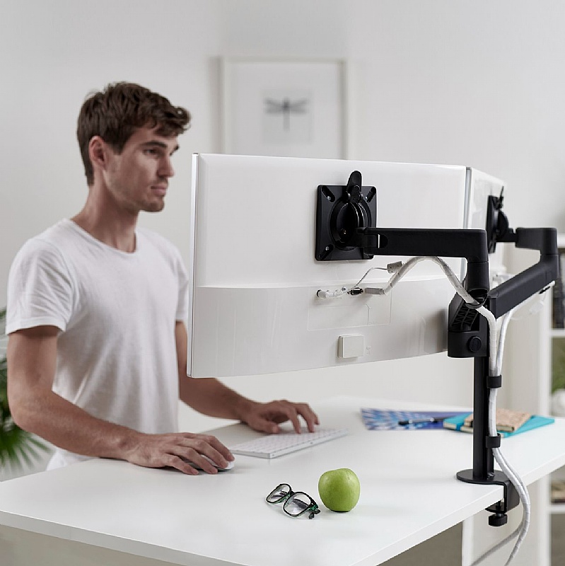 Lima Dual Screen Monitor Arm from our Monitor Arms range.